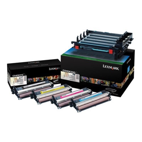Lexmark 78C0ZV0 BLACK & COLOUR IMAGING KIT 125K FOR CX42 CS52 CS622 ...