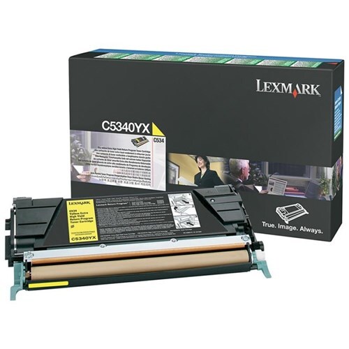 Lexmark 78C6UYE YELLOW ULTRA HIGH TONER 7K FOR CS521 CS622 CX622 CX625 ...