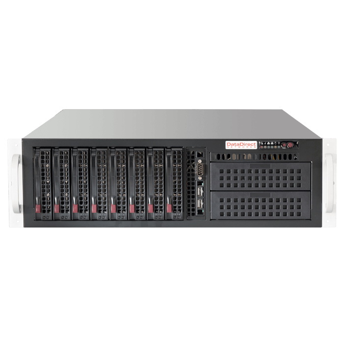 SUPERMICRO 3RU 835TQ-R920B Server Chassis, 8 x 3.5' HS HDD Bays, 920w ...