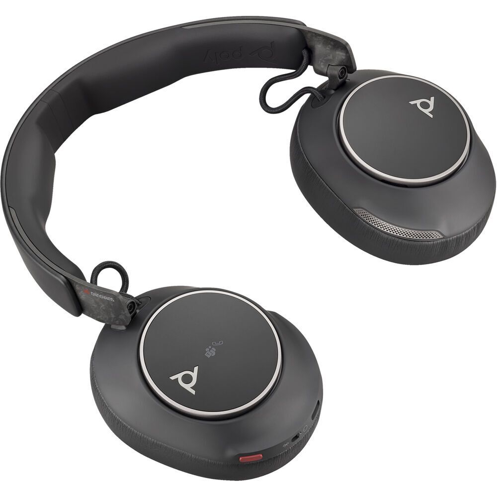 Poly 8H2G3AA Voyager Surround 80 UC Headset Microsoft Teams Certified ...