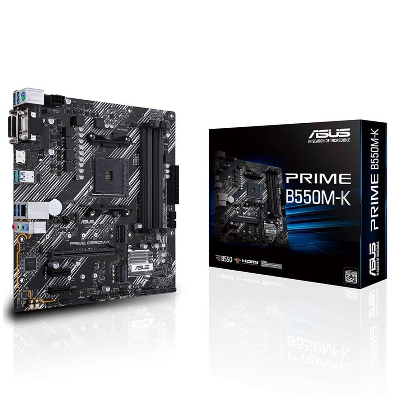 ASUS AMD mATX PRIME B550M-K Gaming Motherboard | DeviceDeal