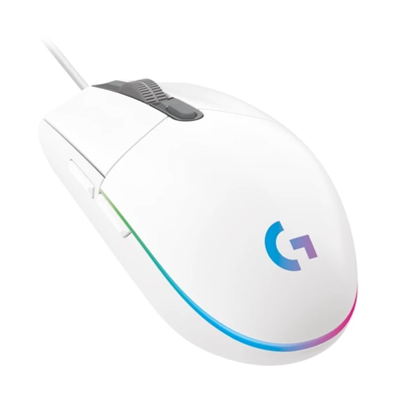 Logitech G203 LIGHTSYNC Optical Gaming Mouse - White |DeviceDeal
