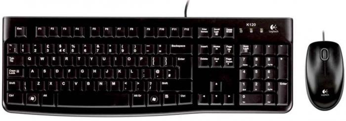 Logitech Mk120 Desktop Keyboard And Mouse Combo 920 002586