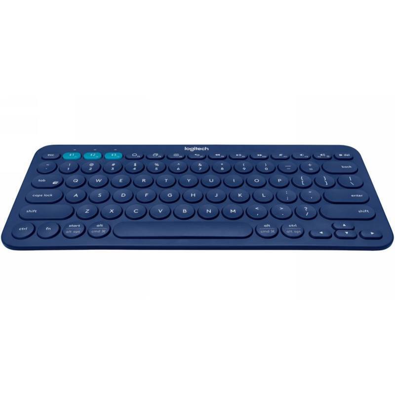 Logitech K380 Multi-Device Wireless Bluetooth Keyboard - Blue 920-007597
