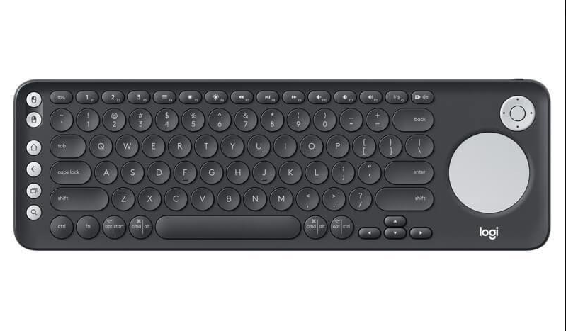 Logitech K600 TV Wireless Keyboard with Integrated Touchpad and D-Pad ...