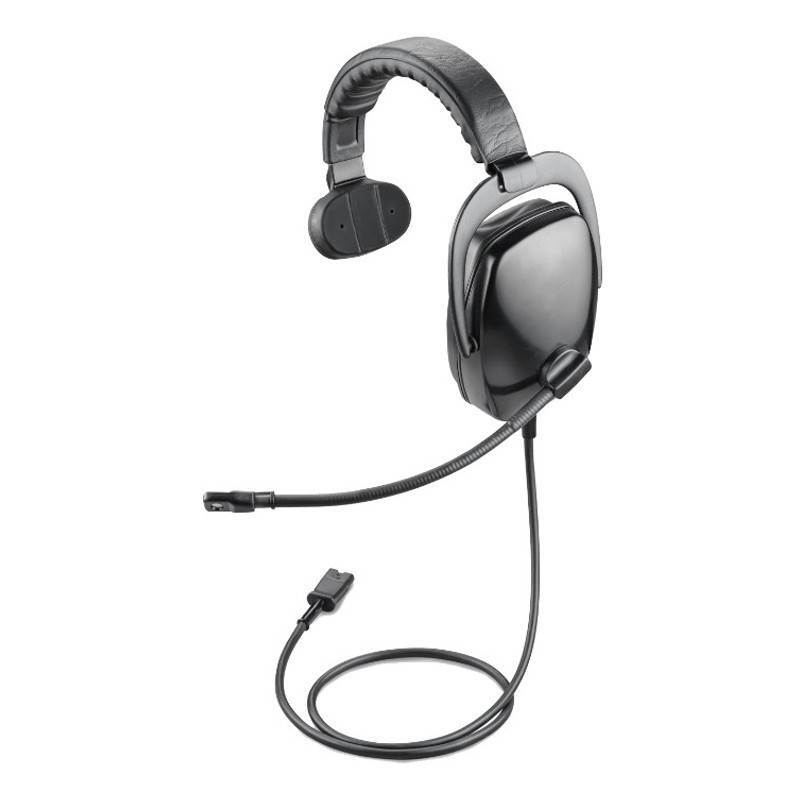 Poly SHR2082-01 Single-Ear Circumaural Noise-Cancelling Headset ...