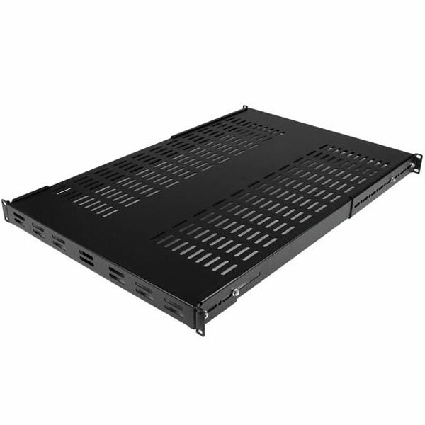 StarTech 1U Adjustable Vented Rack Mount Shelf ADJSHELFHDV StarTech 1U Adjustable Vented Rack Mount Shelf ADJSHELFHDV