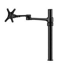 Atdec AF-AT Single Pole Articulated Arm Stand - Black