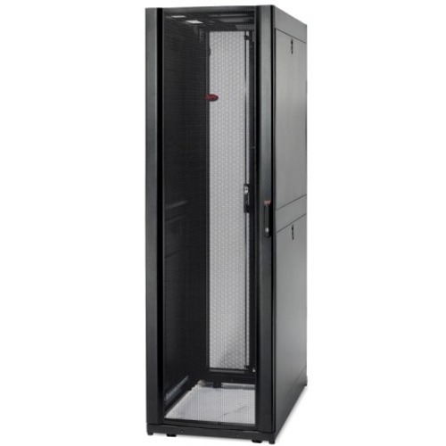 APC NetShelter SX 45U Rack Cabinet - 482.60 mm Rack Width - Black ...