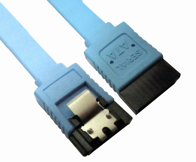 Astrotek SATA3 Male to Male SATA Data Cable - 50cm - Blue AT-SATA3-180D