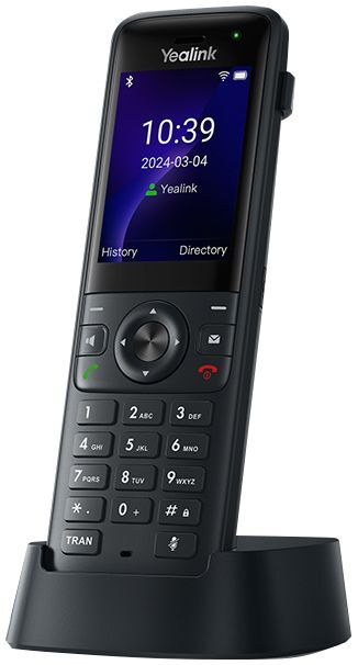 Yealink AX83H Business Wi-Fi Handset | Wireless SIP Phone with Wi-Fi 6 ...