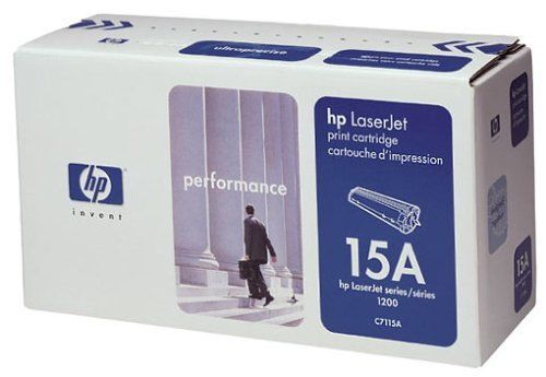 HP 15A Black LaserJet Toner Cartridge (C7115A) C7115A
