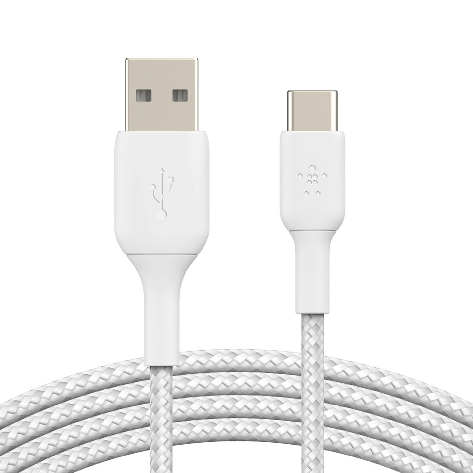 Belkin BoostCharge USB-A to USB-C Braided Cable 1m - Universally ...