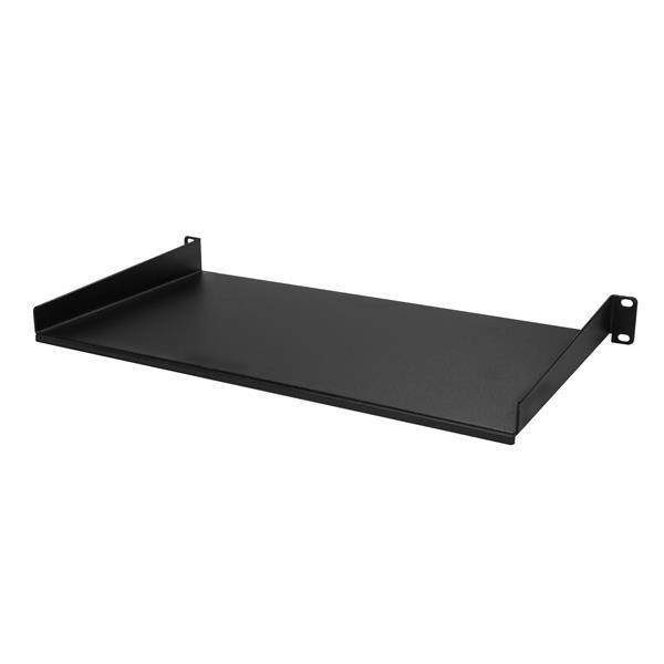 StarTech 1U Server Rack Shelf - 10in (254mm) 1U Shelf - 1U Rack Shelf ...