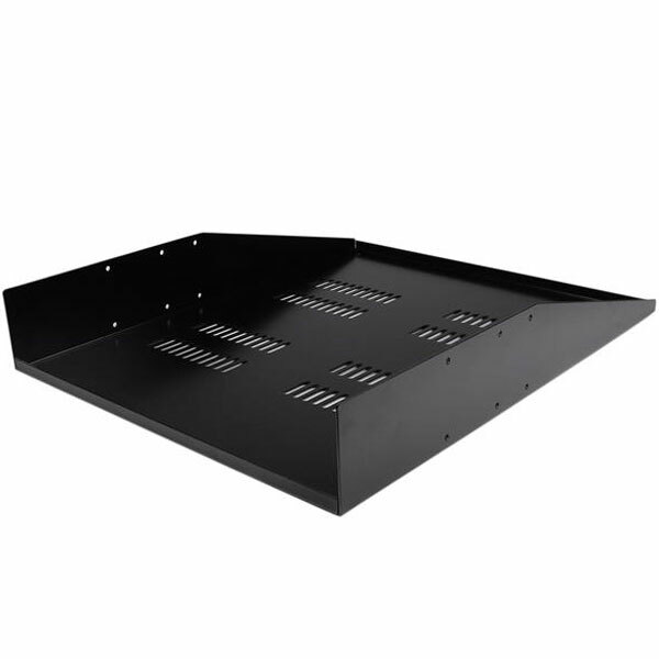 StarTech 2U Vented 2 Post Server Rack Shelf CABSHF2POSTV