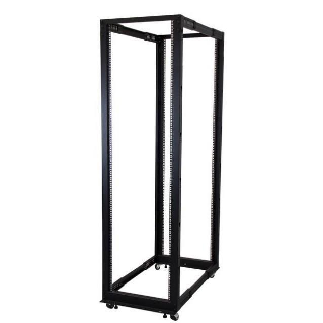 SERVEREDGE 45RU 4 post Adjustable Server rack With Castors - Rack Comes ...