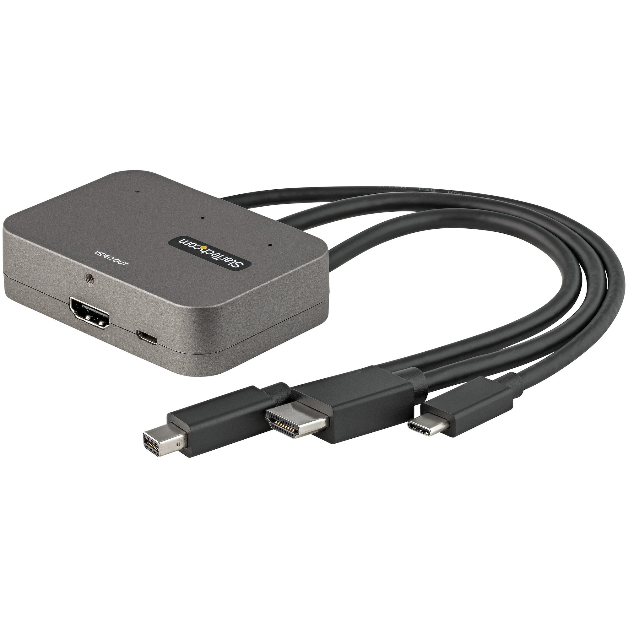 Startech CDPHDMDP2HD USB-C/HDMI/mDP Multiport to HDMI Adapter |DeviceDeal