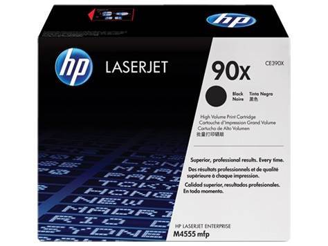 HP CE390X 90X High Yield Black Original LaserJet Toner Cartridge CE390X