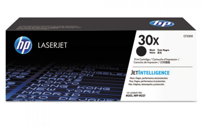 HP 30X Black LaserJet Toner Cartridge CF230X - 3500 pg