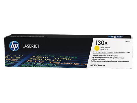 HP CF352A 130A Yellow Original LaserJet Toner Cartridge CF352A