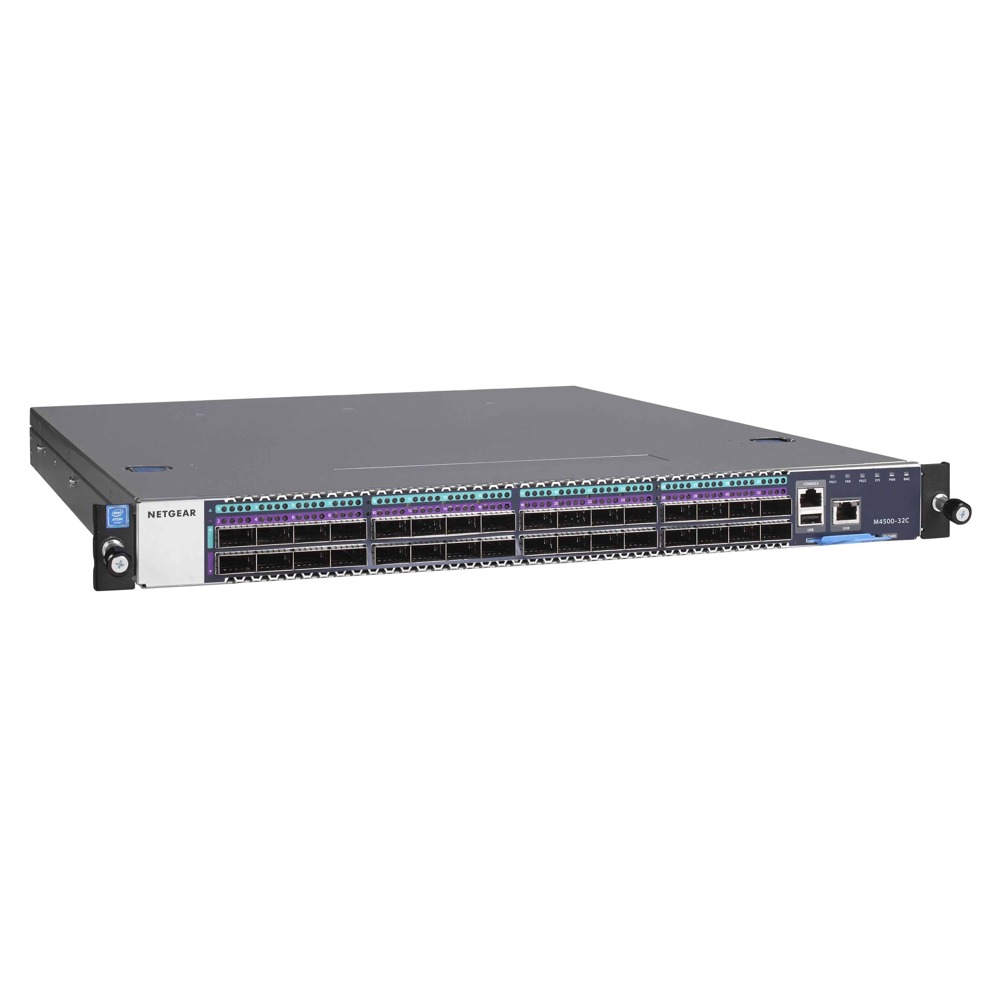 NETGEAR CSM4532-100AJS M4500-32C 32-Port QSFP28 100G/50G/40G Fully ...