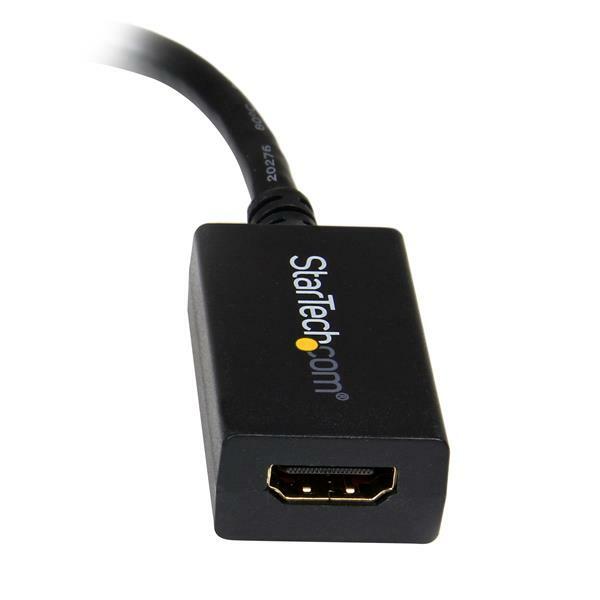 StarTech DisplayPort to HDMI Video Converter DP2HDMI2 StarTech DisplayPort to HDMI Video Converter DP2HDMI2