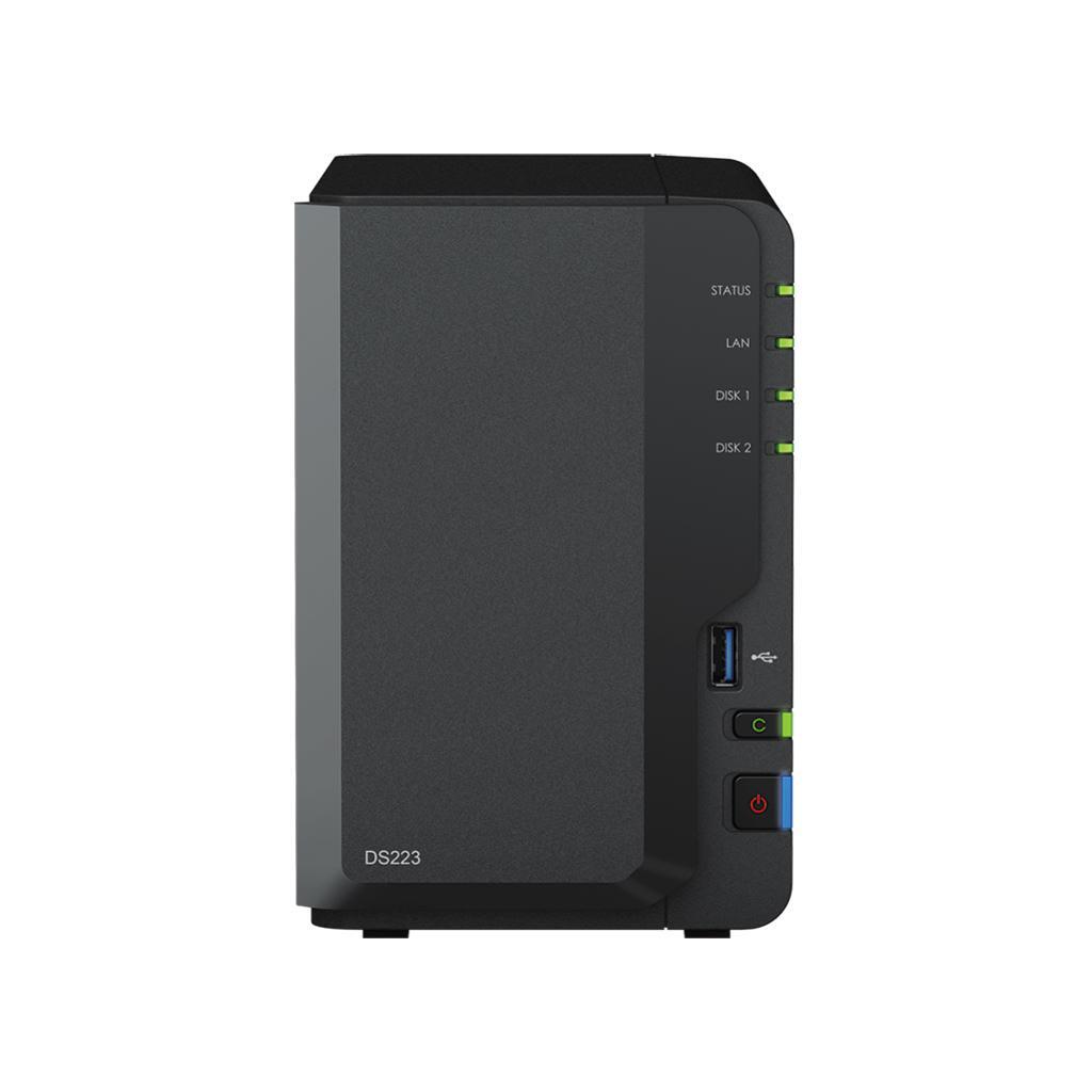 Synology DiskStation DS223 2-Bay 3.5" Diskless 1xGbE NAS (Tower) (HMB ...