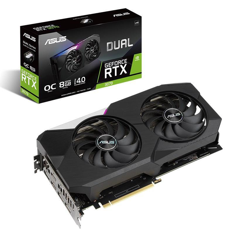 ASUS GeForce RTX 3070 Dual OC 8GB V2 Video Card - DUAL-RTX3070-O8G-V2 ...