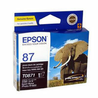 Epson 87 - UltraChrome Hi-Gloss2 - Photo Black Ink Cartridge 5,630 ...