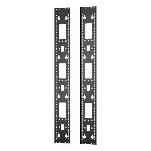 APC Schneider Electric Rack Panel - Black - 24U Rack Height - 2 Pack ...