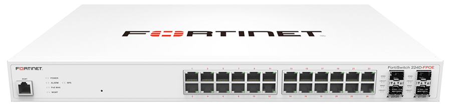 FORTINET FS-224E LAYER 2/3 FORTIGATE SWITCH CONTROLLER COMPATIBLE ...