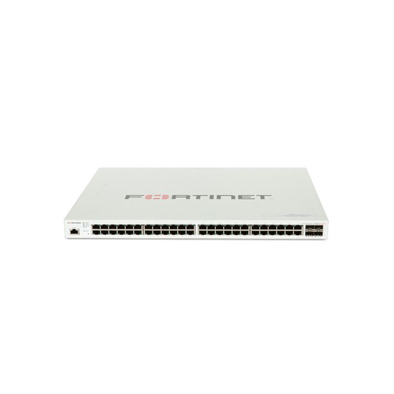 FortiSwitch FS-248E-FPOE L2/L3 POE+ Managed Switch - 24X GE RJ45 PORTS ...