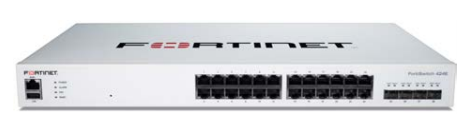 FORTINET FS-424E-FPOE LAYER 2/3 FORTIGATE SWITCH CONTROLLER COMPATIBLE ...