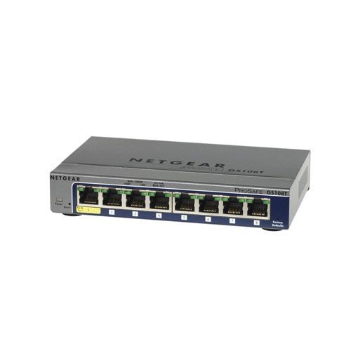 Netgear 8-PORT GIGABIT SMART MANAGED PRO SWITCH GS108T-300AUS |DeviceDeal