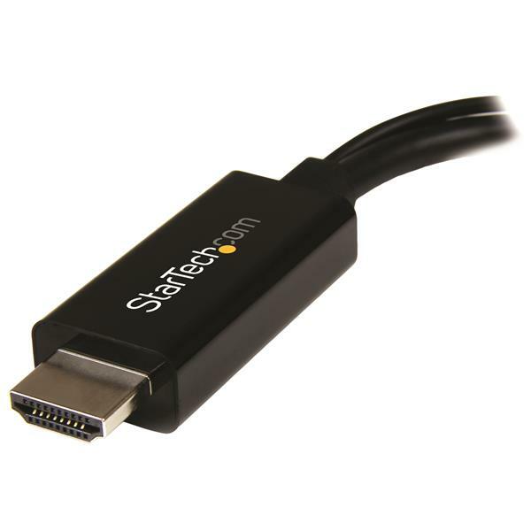 StarTech HDMI to DisplayPort Converter - HDMI to DP Adapter -4K HD2DP