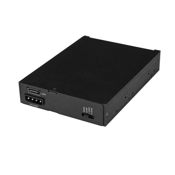 StarTech Dual-Bay 2.5 SATA SSD/HDD Rack for 3.5 Bay - Trayless - RAID ...