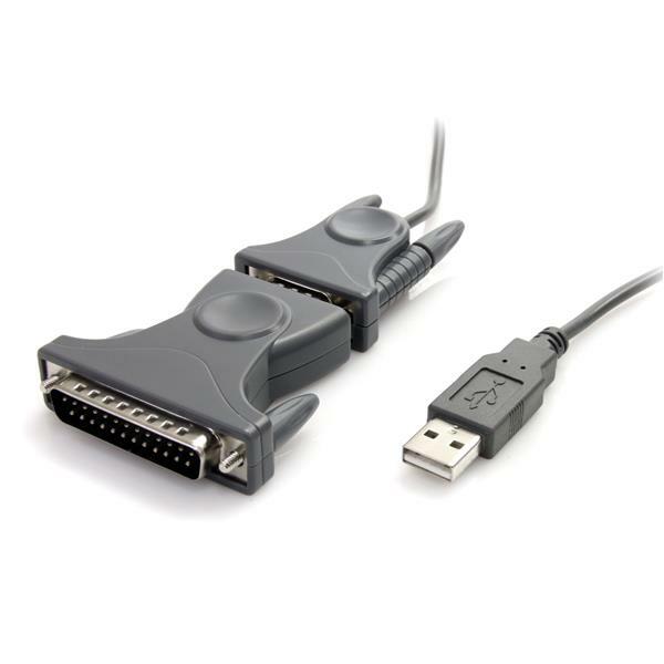 StarTech USB to RS232 DB9/DB25 Serial Adapter ICUSB232DB25