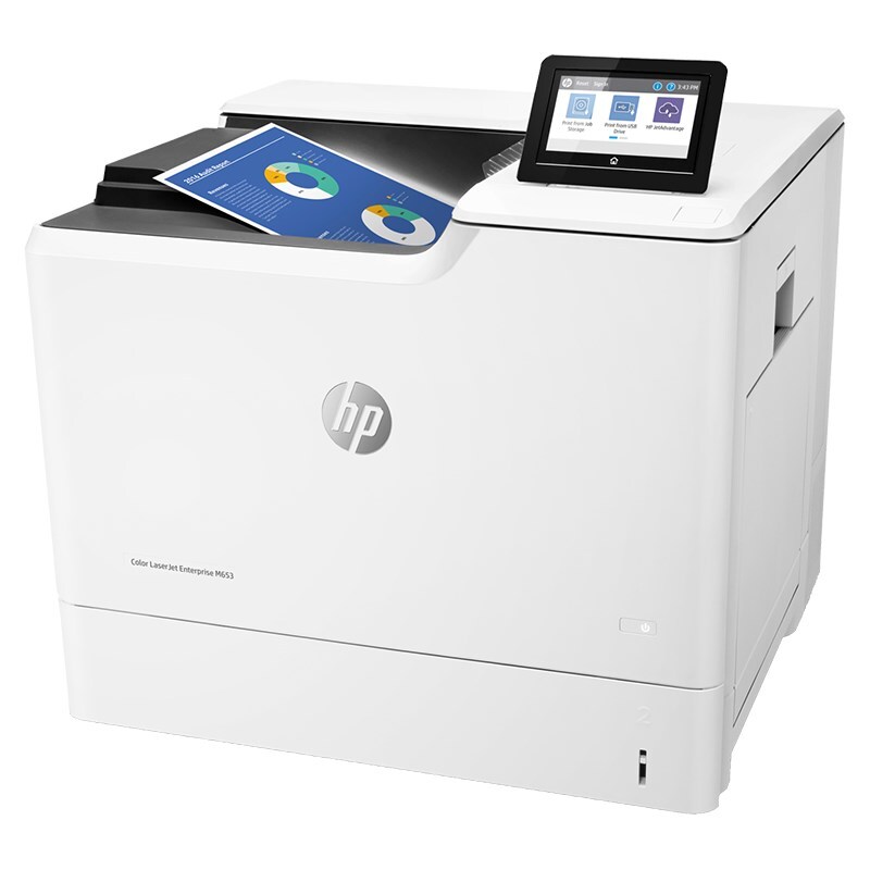 HP Color LaserJet Enterprise M653dn A4 Colour Laser Printer | DeviceDeal
