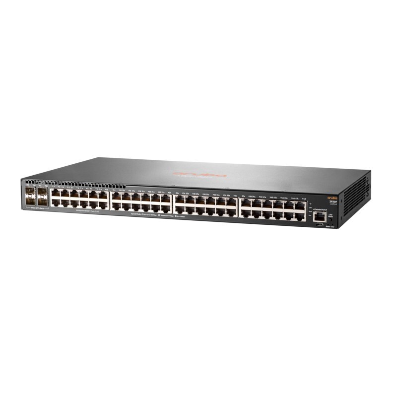 HPE Aruba 2930F 48-Port GbE 4-Port 10G/1G SFP+ Switch