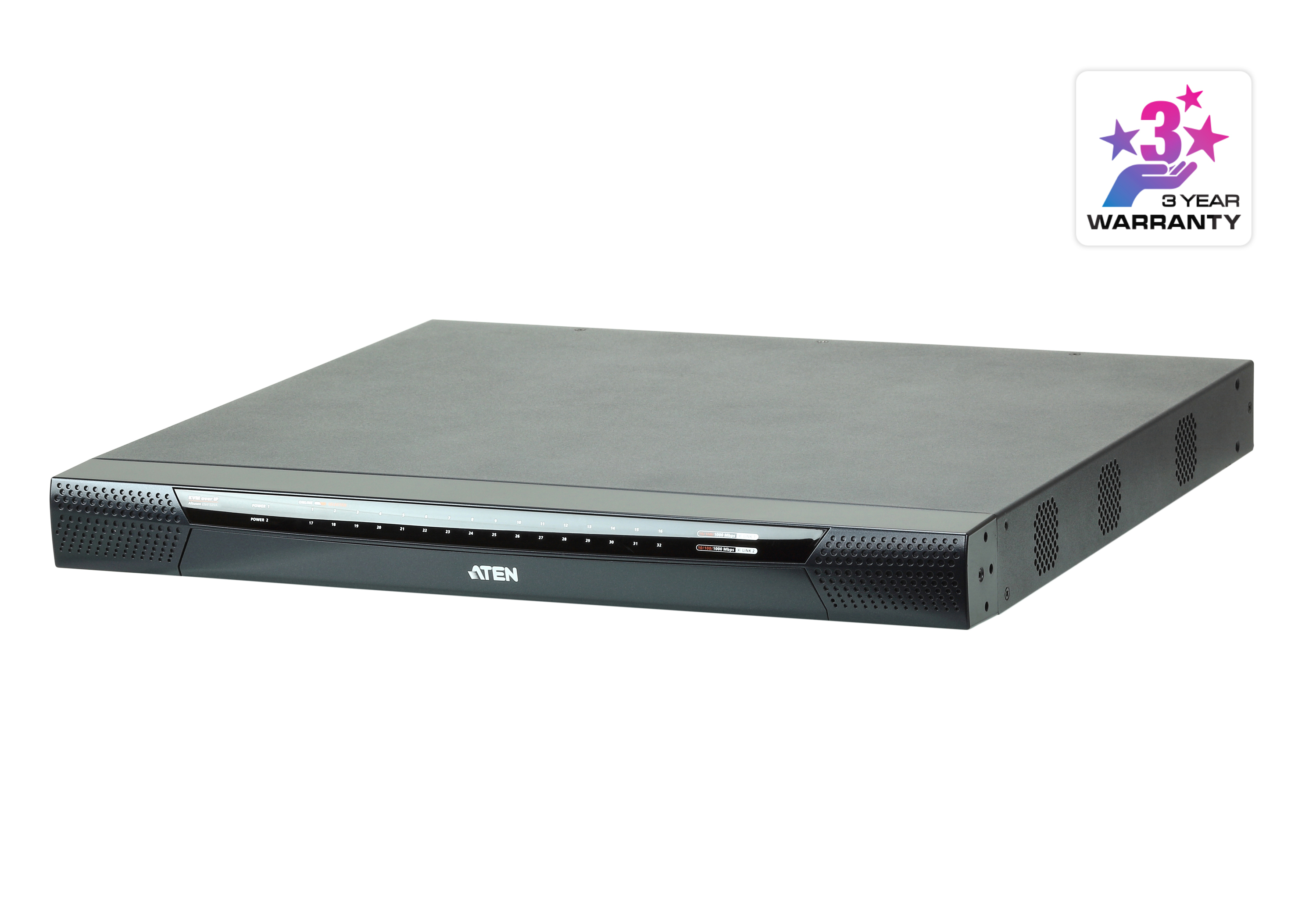 ATEN KN4132VA-AX-U 1-Local/4-Remote Access 32-Port Multi-Interface Cat 5 KVM over IP Switch |Device