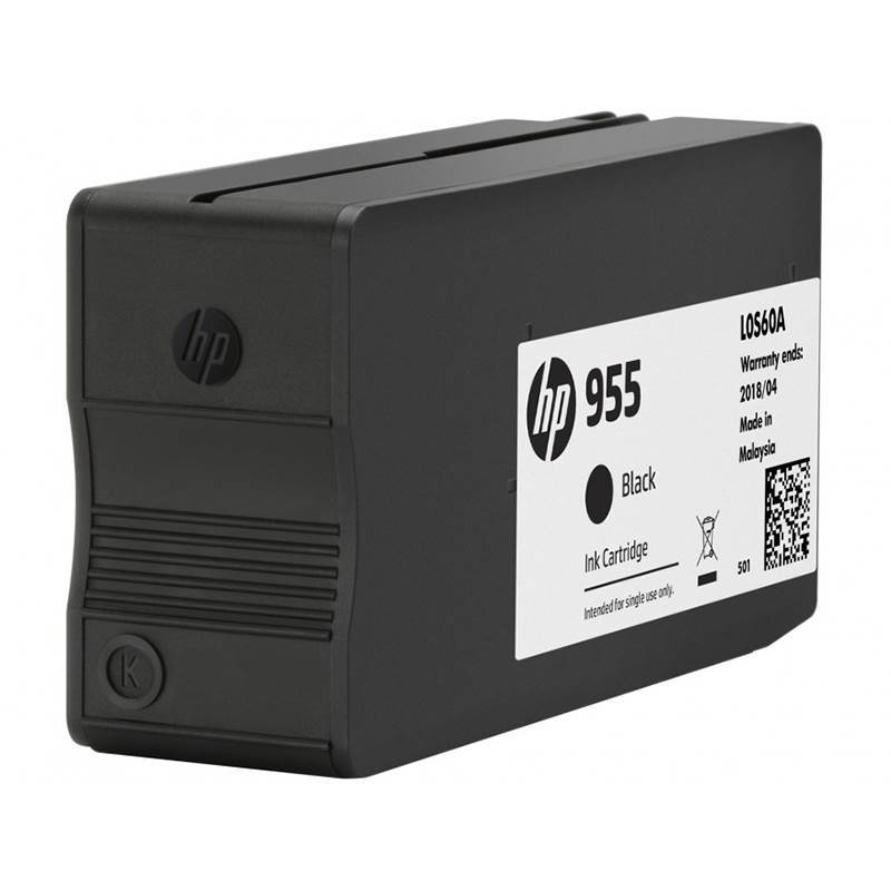 HP 955 Original Ink Cartridge - Black (L0S60AA) L0S60AA