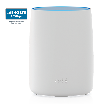 Netgear Orbi 4G LTE Tri-band Mesh WiFi Router (LBR20) | DeviceDeal