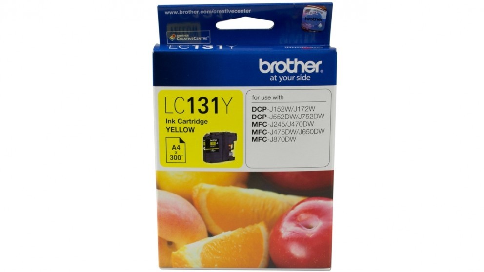 Brother LC-131 Yellow Ink Cartridge