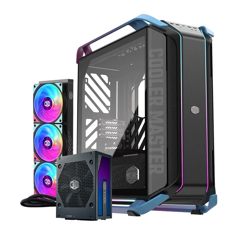 Cooler Master COSMOS C700M TG Full-Tower Case - 30th Anniversary ...