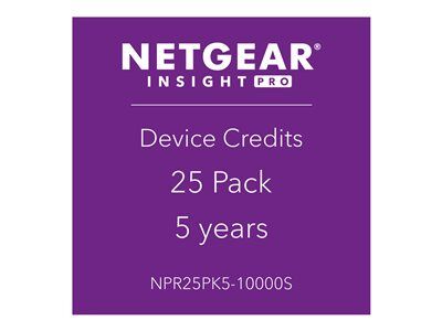 NETGEAR Insight Pro - subscription license (5 years) - 25 managed ...