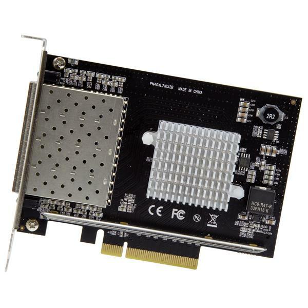 StarTech Quad Port SFP+ Server Network Card - PCIe - Intel XL710 Chip ...