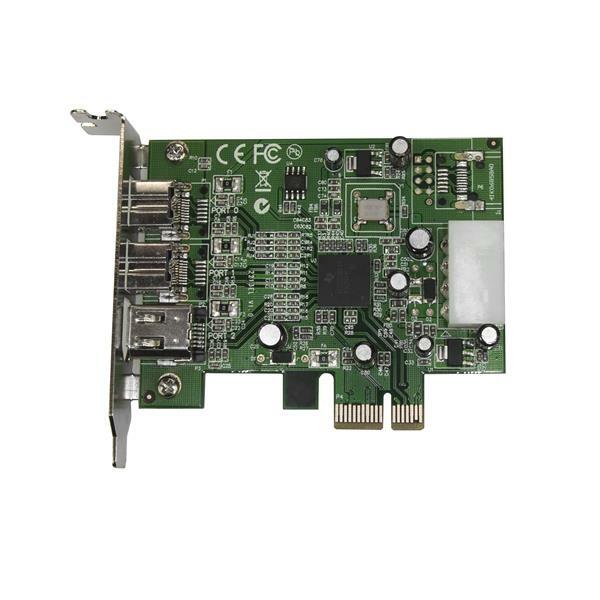 StarTech 2b 1a LP PCI Express FireWire Card PEX1394B3LP
