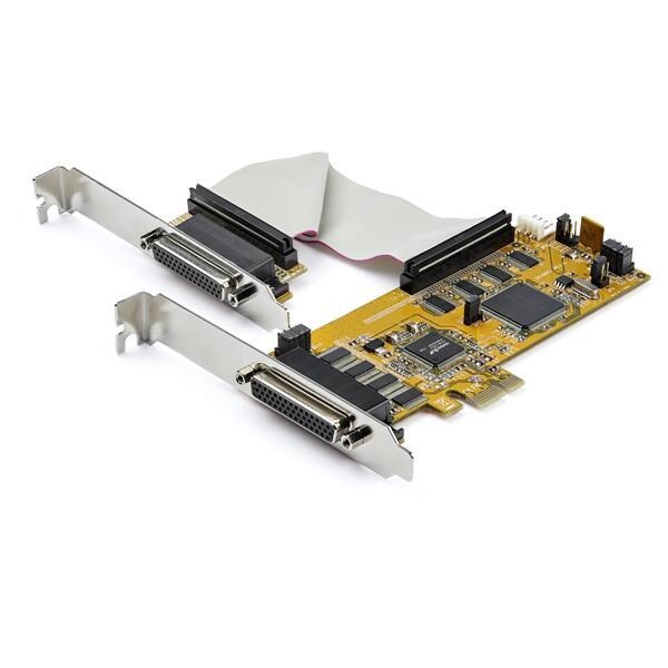 StarTech 8-Port PCI Express Serial Card - Low Profile - RS-232 | DeviceDeal