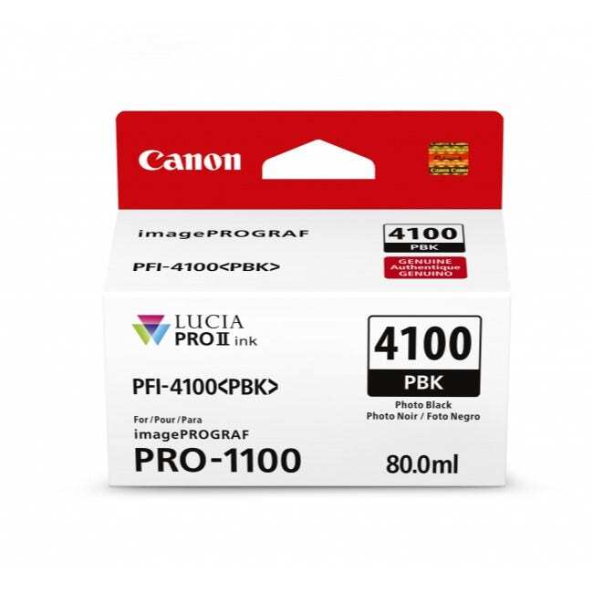 CANON PFI-4100PBK PHOTO BLACK INK TANK FOR PRO-1100 80ML |DeviceDeal