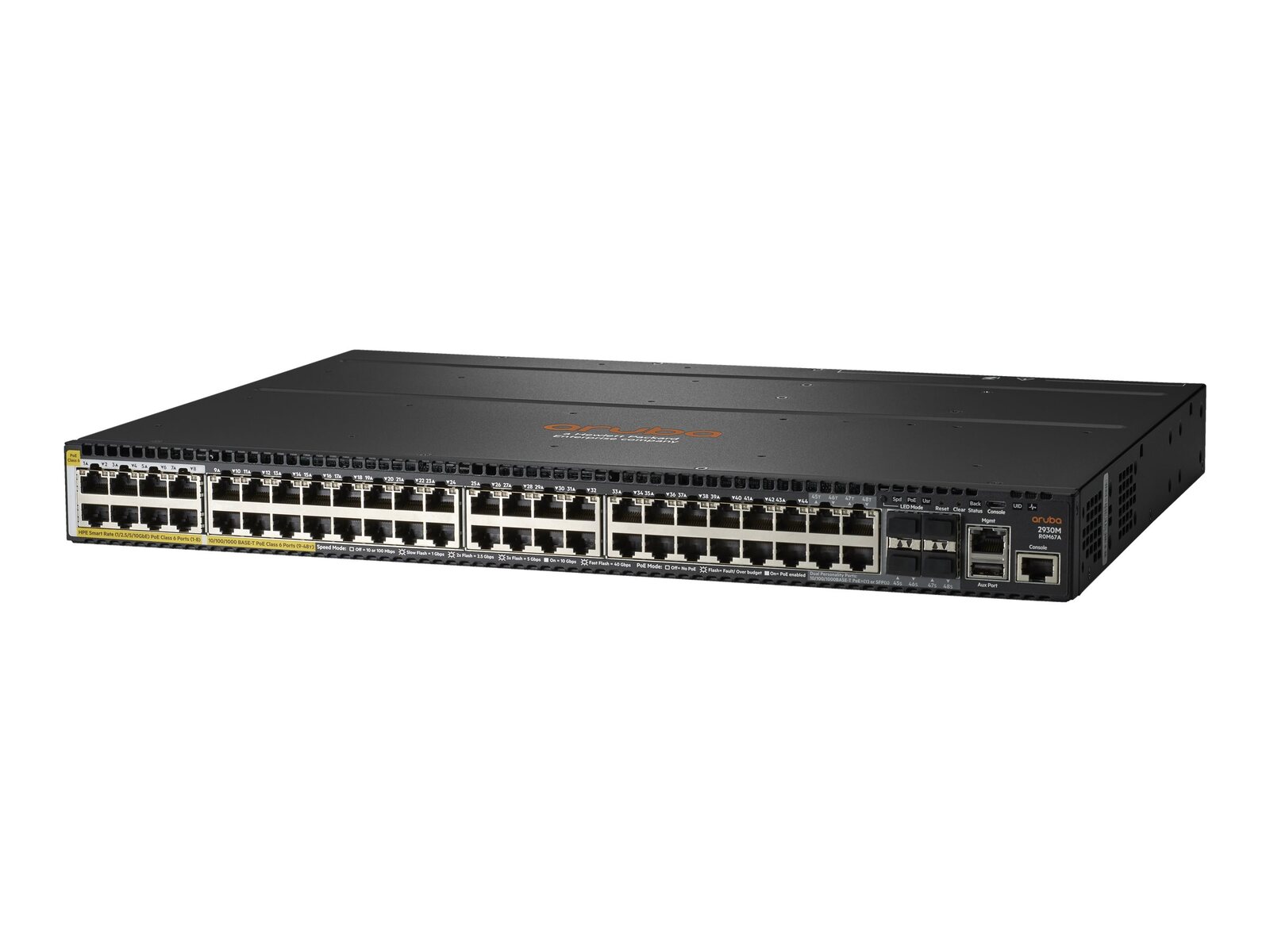 HPE ARUBA 2930M 40G 8SR POE CLASS 6 1S Switch | DeviceDeal